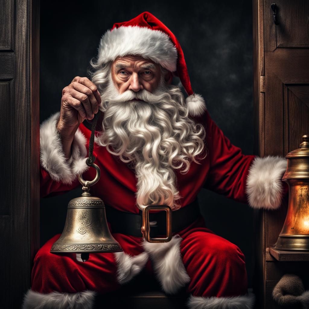 Sad Santa - AI Generated Artwork - NightCafe Creator