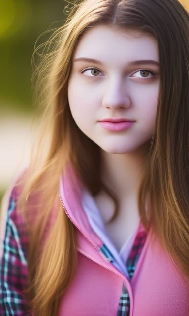 016 Fake Girl Emma Grapefruit at 16. - AI Generated Artwork - NightCafe ...