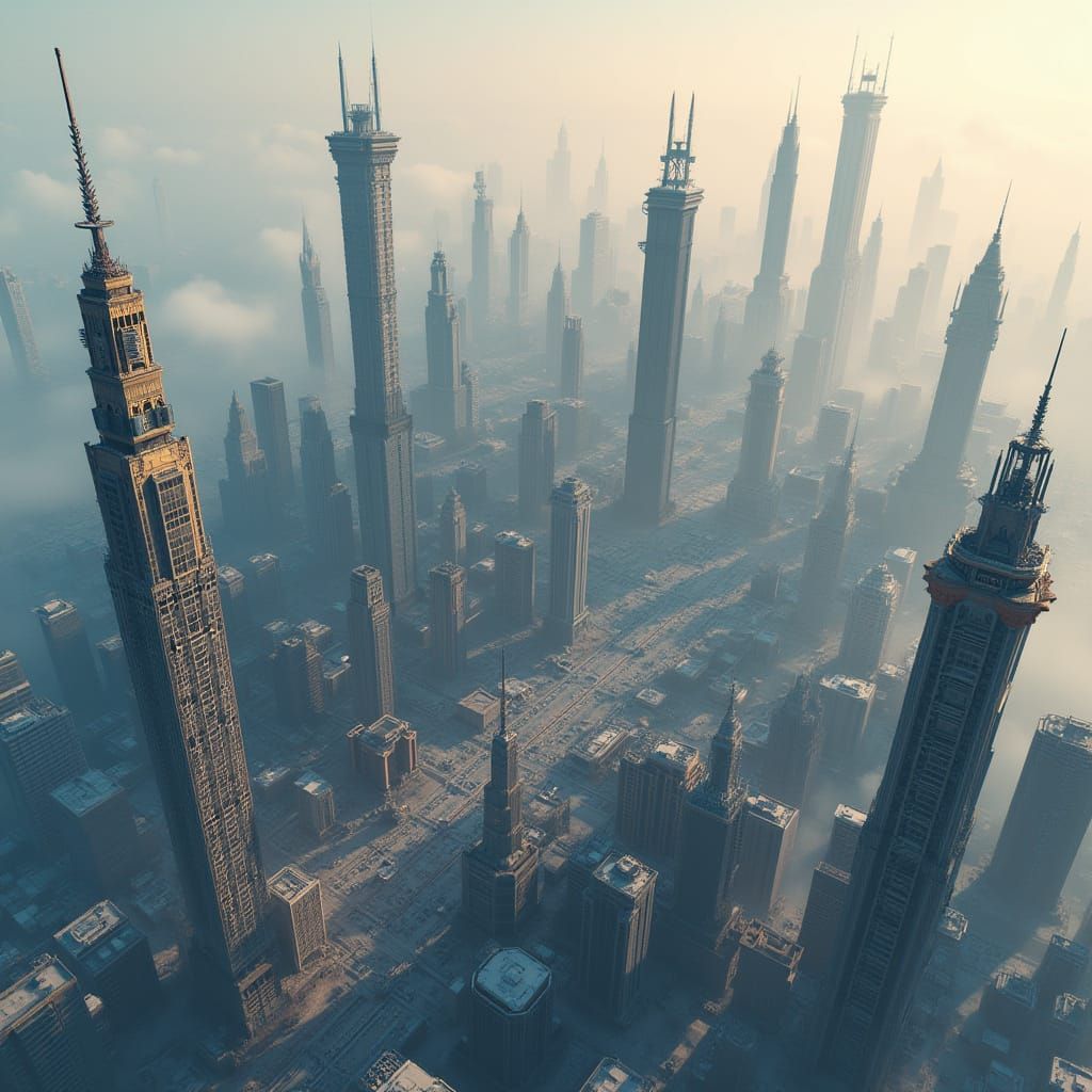 Overhead City View - Overhead City View