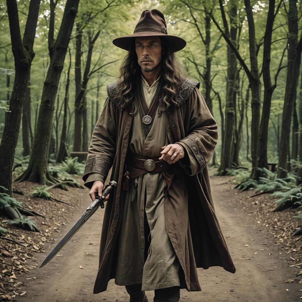 39 year old Human Divination Wizard blading brown hair gray eyes pale ...