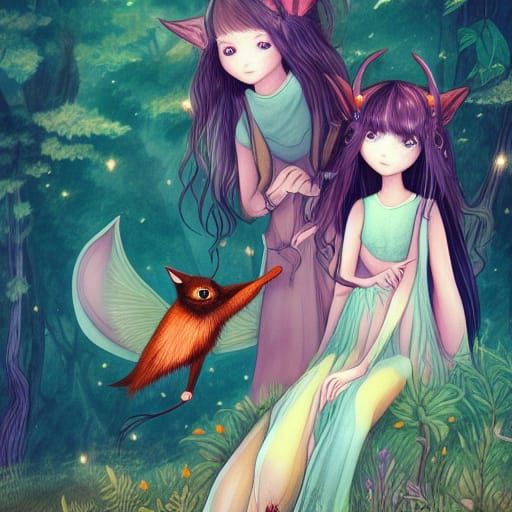 A Strange Creature - AI Generated Artwork - NightCafe Creator