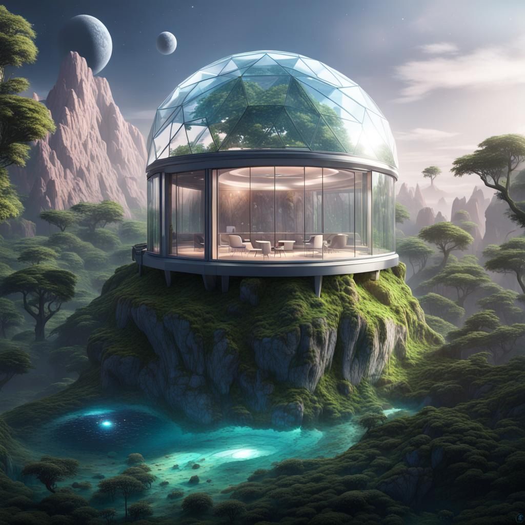 Nature Observatory - AI Generated Artwork - NightCafe Creator