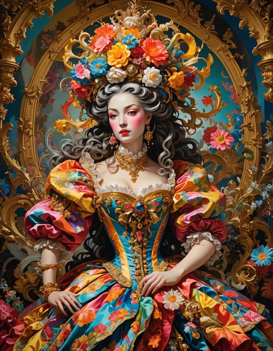 Rococo - AI Generated Artwork - NightCafe Creator