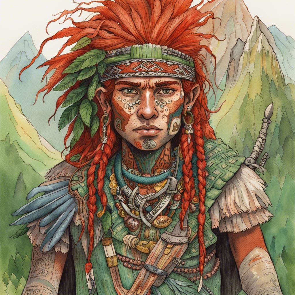 Ranger, non-binary - AI Generated Artwork - NightCafe Creator