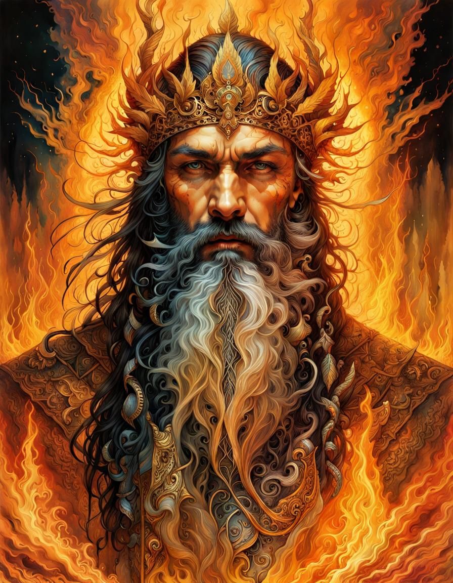 King of the dwarves - AI Generated Artwork - NightCafe Creator