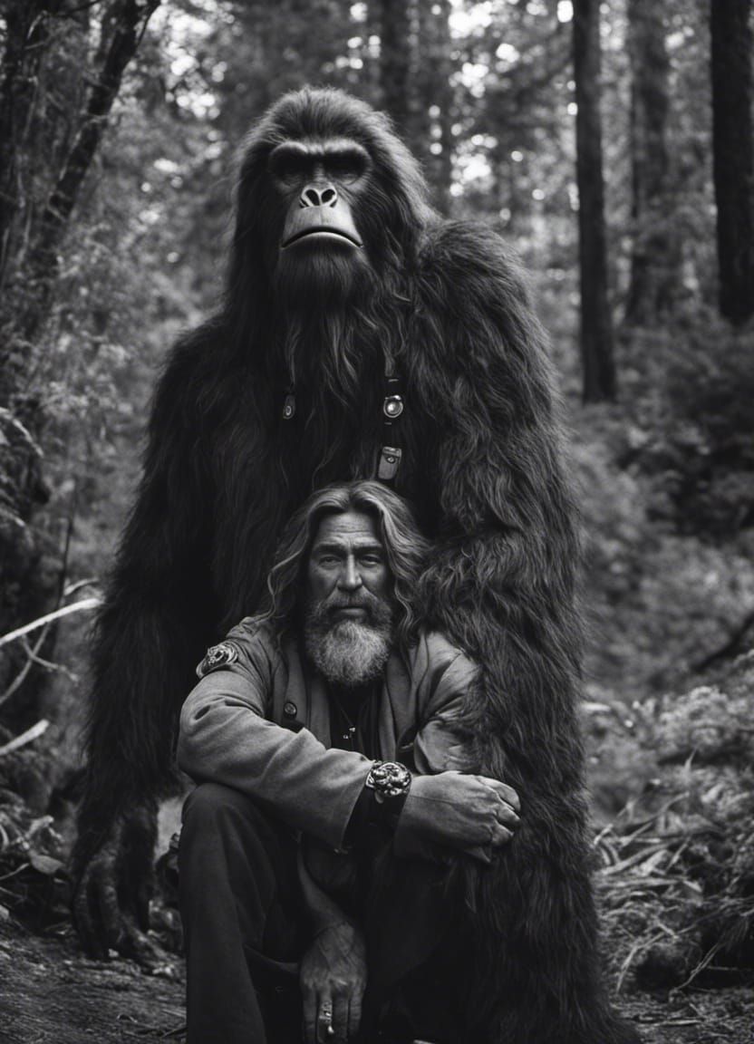 Chronicles of a Native Americans Mono Man selfie with tall, hairy ...