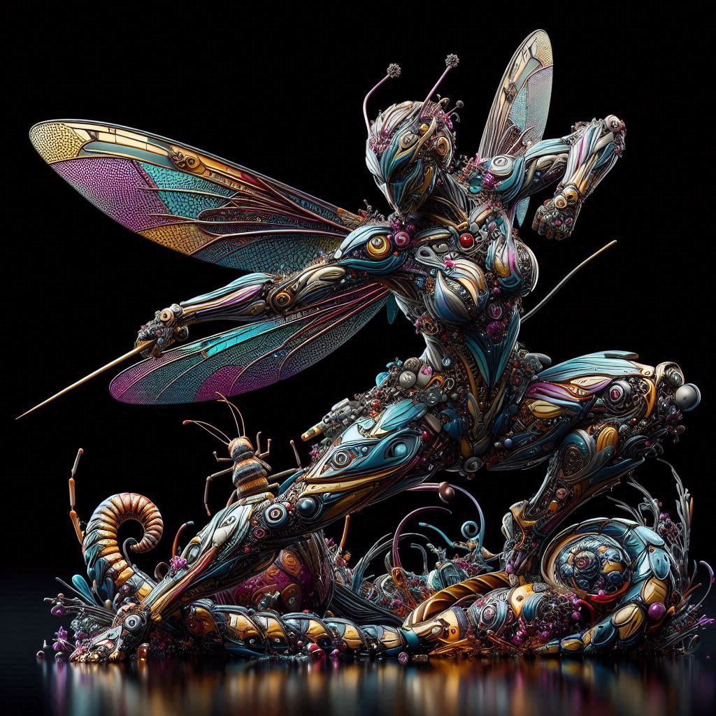 WARRIOR FAIRY KILLING A CENTIPEDE - AI Generated Artwork - NightCafe ...