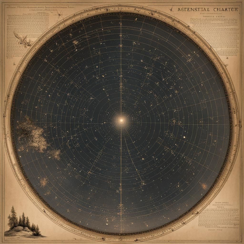 Star Chart - AI Generated Artwork - NightCafe Creator