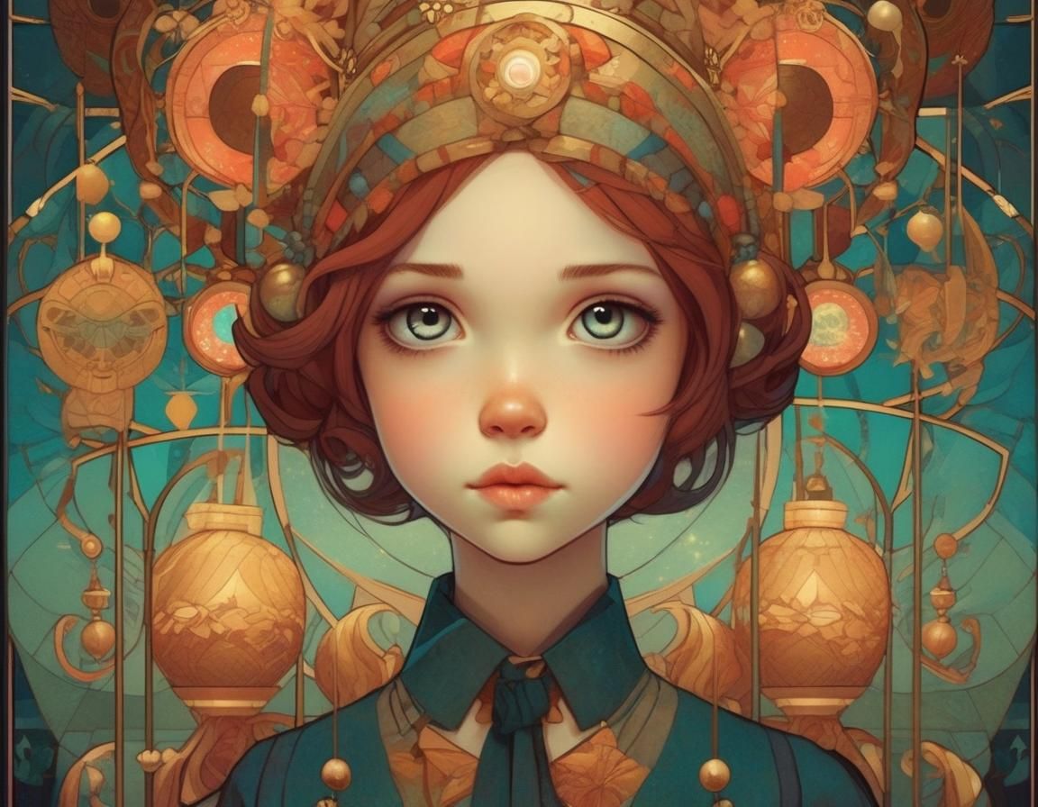 Girl - AI Generated Artwork - NightCafe Creator