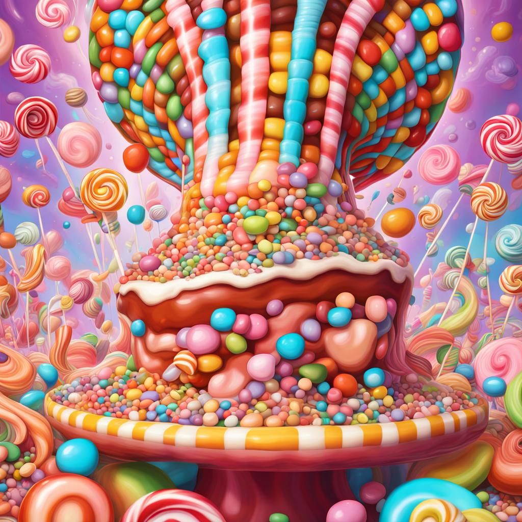 Candyland - AI Generated Artwork - NightCafe Creator