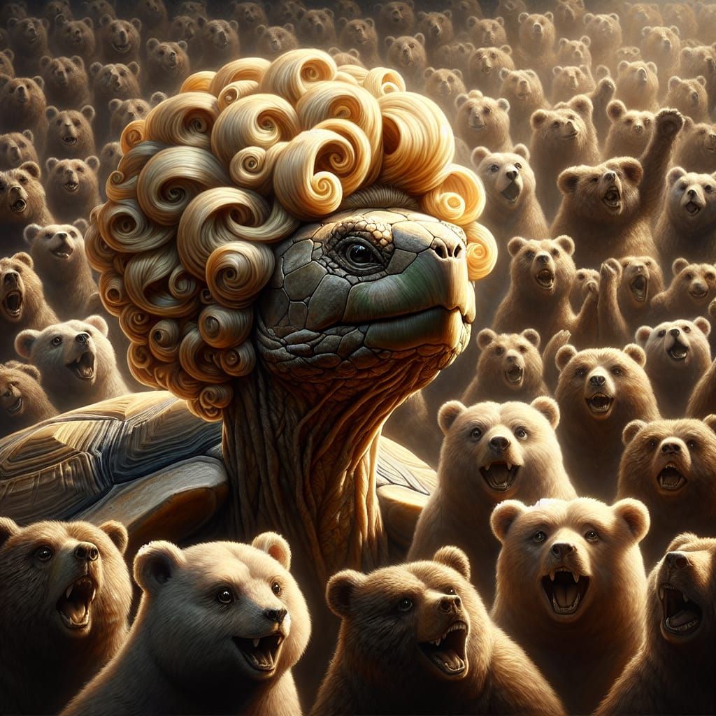 The Real Goldilocks: Queen of All Bears! - AI Generated Artwork ...