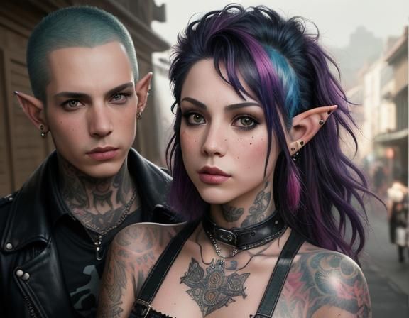 Modern elves, 3 - AI Generated Artwork - NightCafe Creator