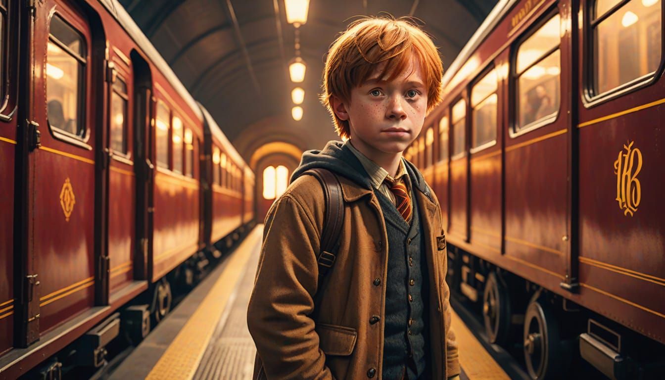 Ron Weasley as a little boy - Ron Weasley as a Young Wizard ...