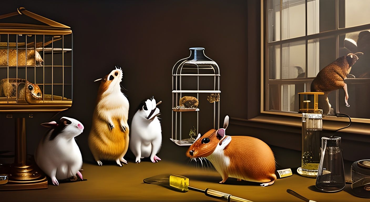 mutant lab animals - AI Generated Artwork - NightCafe Creator