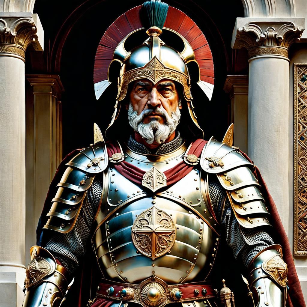 Byzantine general Belisarius - AI Generated Artwork - NightCafe Creator