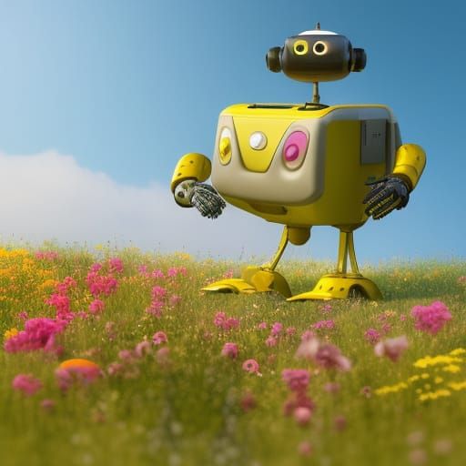 Felix the Robot - AI Generated Artwork - NightCafe Creator