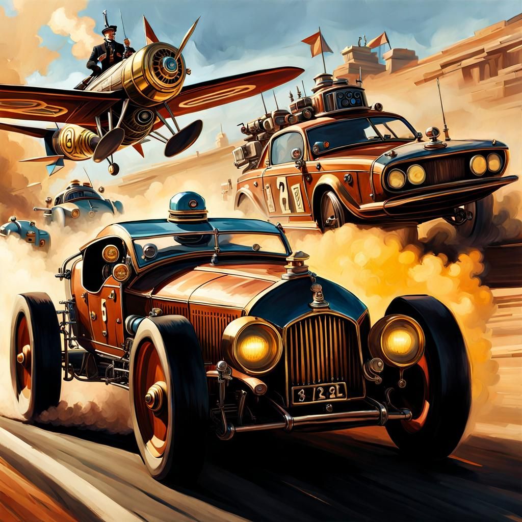 The Race - AI Generated Artwork - NightCafe Creator