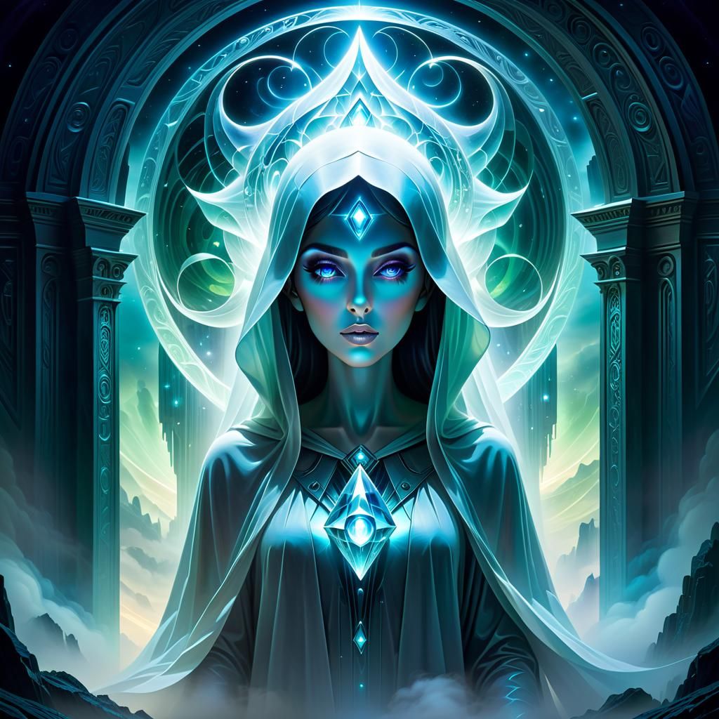 Ghost mystic portal - AI Generated Artwork - NightCafe Creator