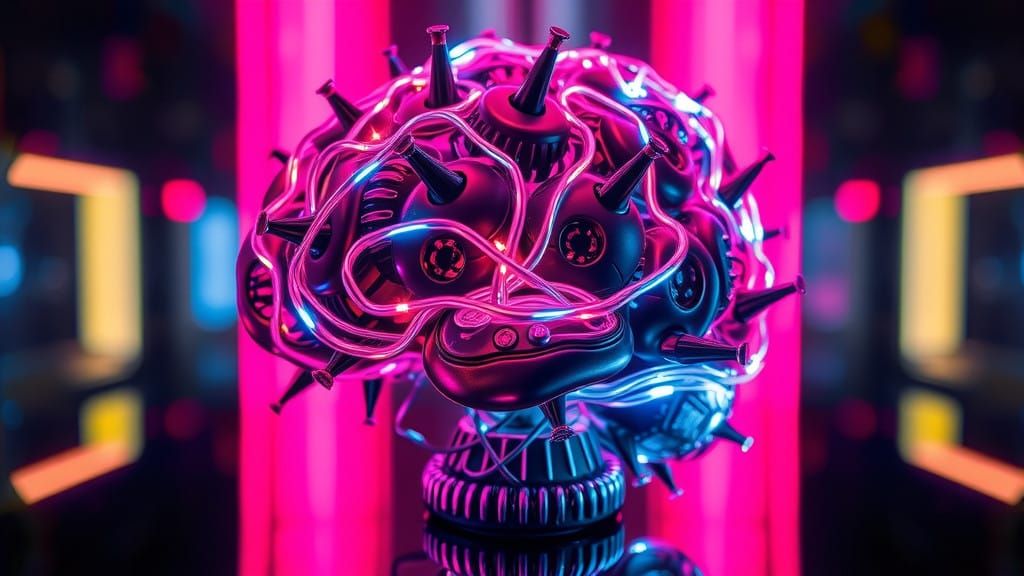WIRED - A Cyberpunk Brain Constructed from Flickering Fibre...