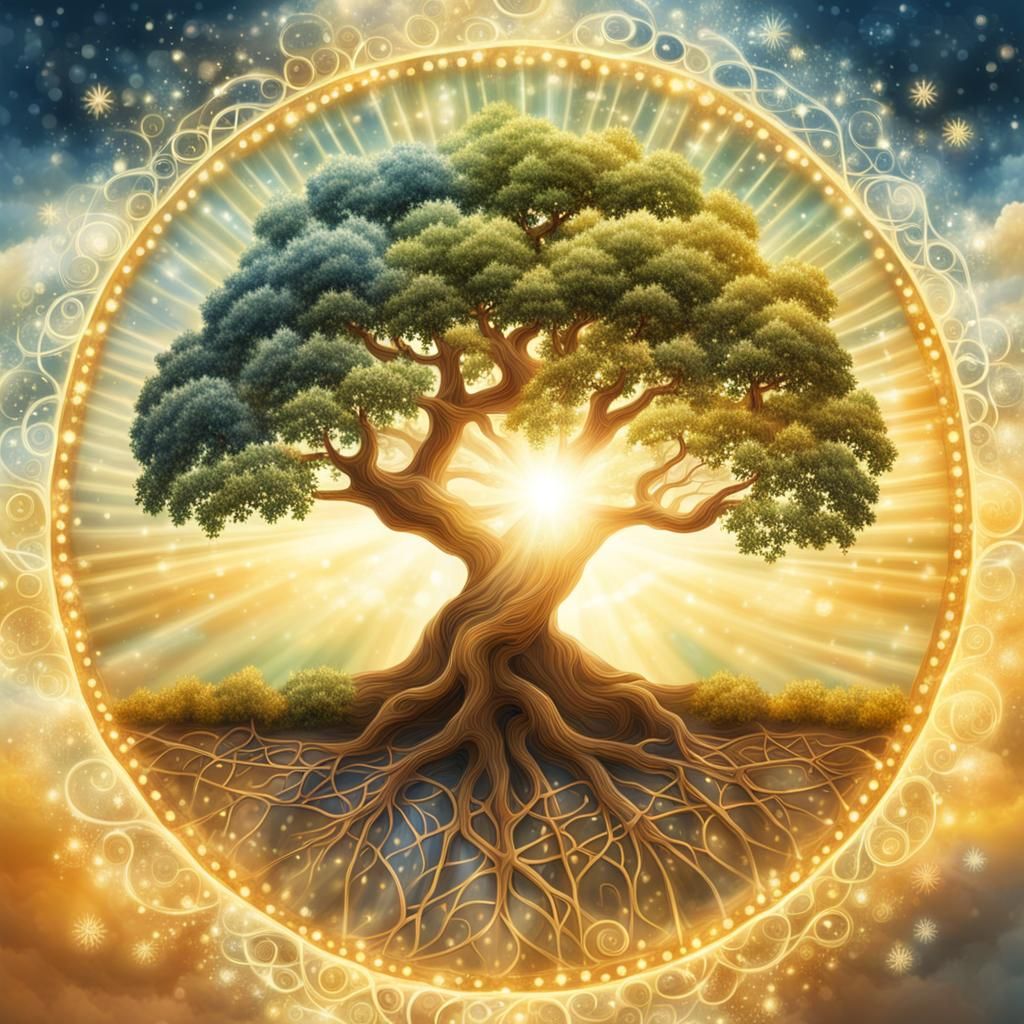 Tree of life vision - AI Generated Artwork - NightCafe Creator