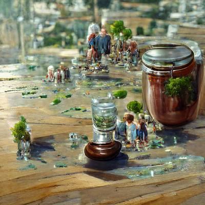 Little people - AI Generated Artwork - NightCafe Creator