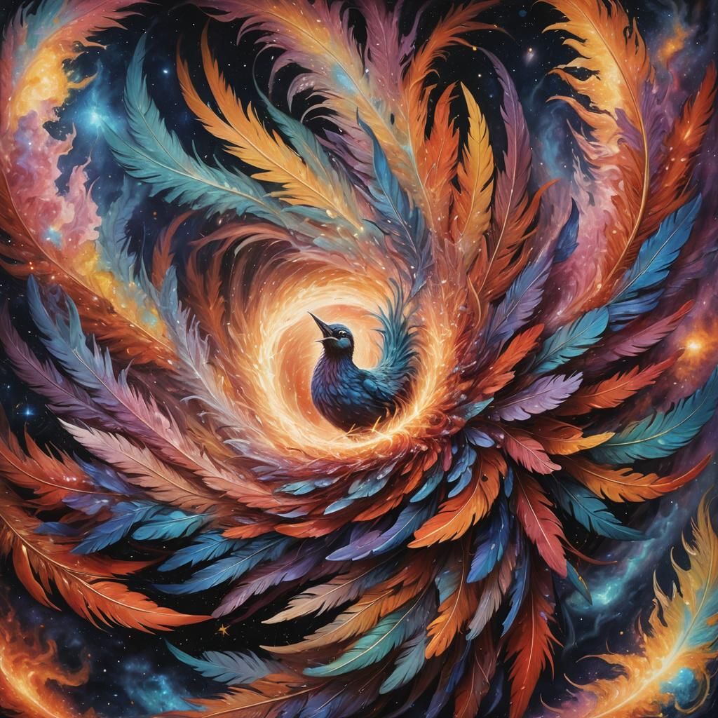 Fae Bird - AI Generated Artwork - NightCafe Creator