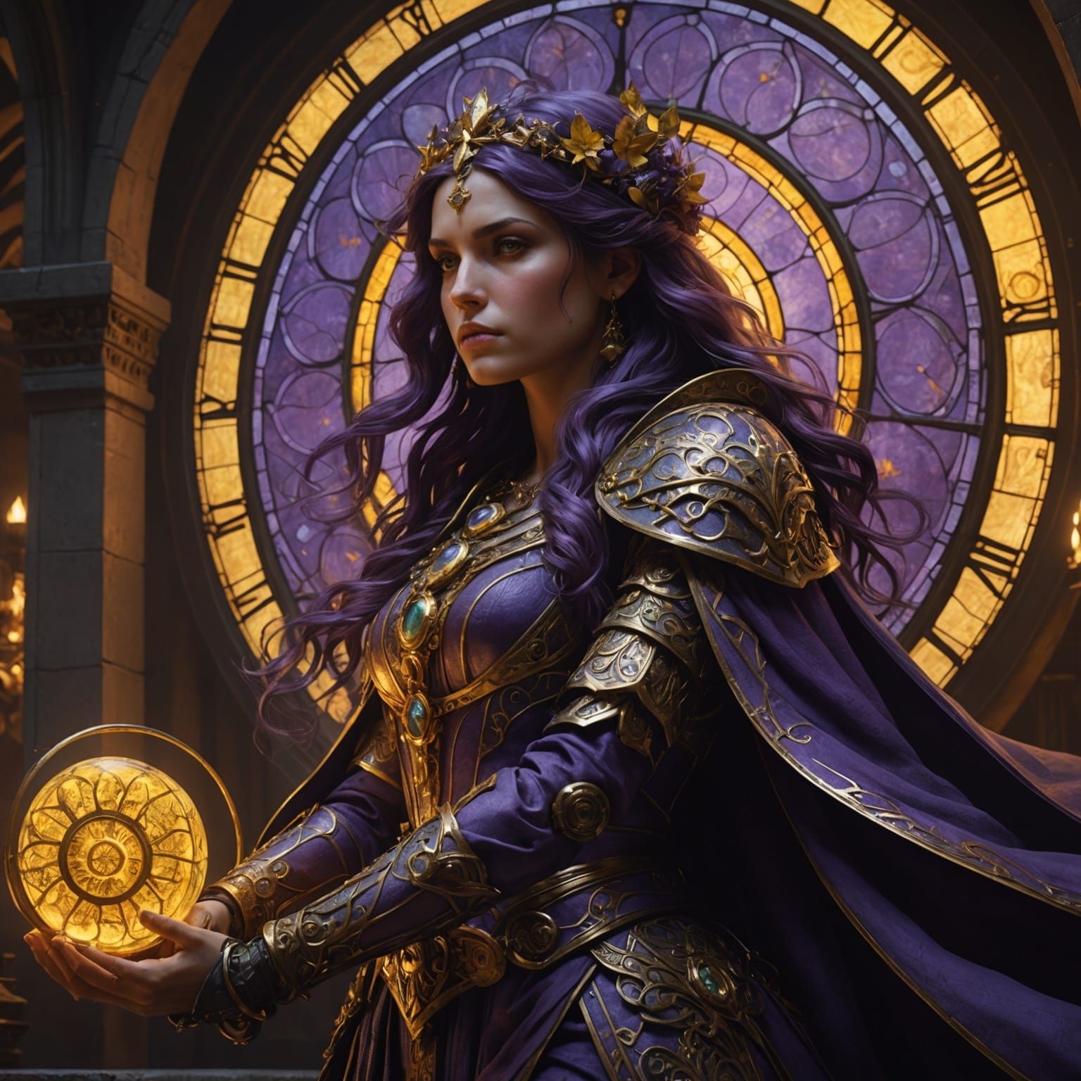 Temporal Mage - AI Generated Artwork - NightCafe Creator