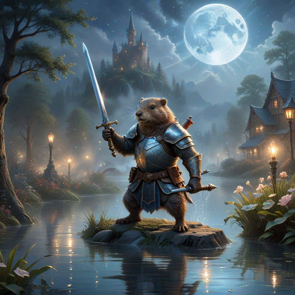 Fantasy Knight Beaver - Fantasy Knight Beaver