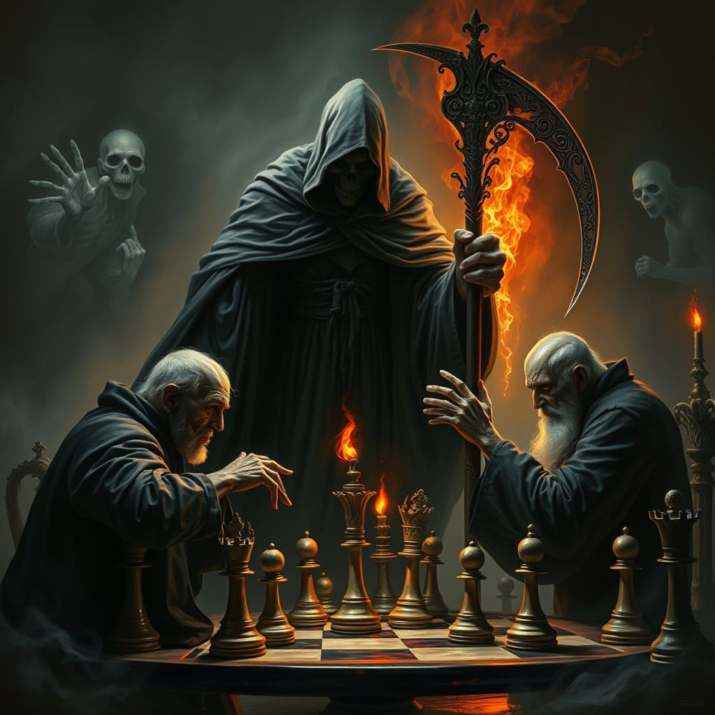 high-stakes chess match - high-stakes chess match