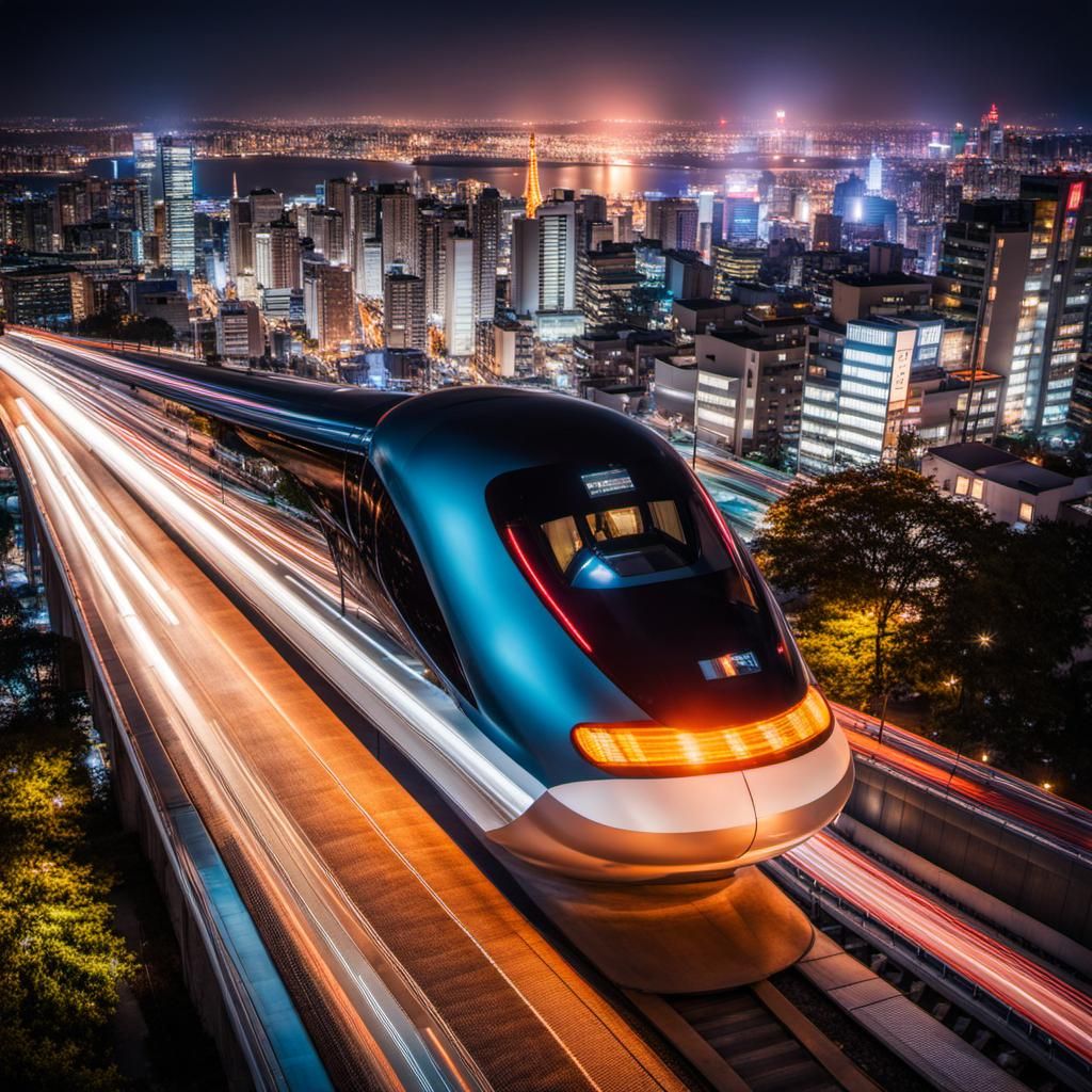 japenese trains - AI Generated Artwork - NightCafe Creator