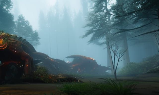 Alien World - AI Generated Artwork - NightCafe Creator