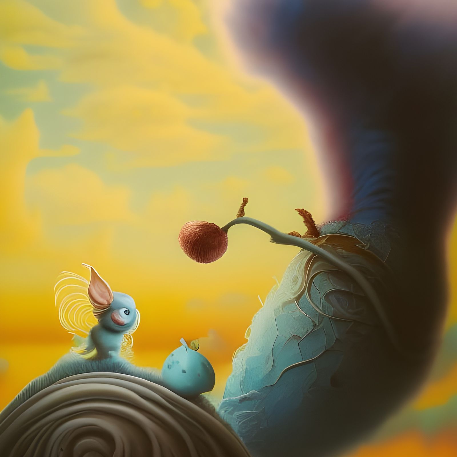 Apple whimsy - AI Generated Artwork - NightCafe Creator