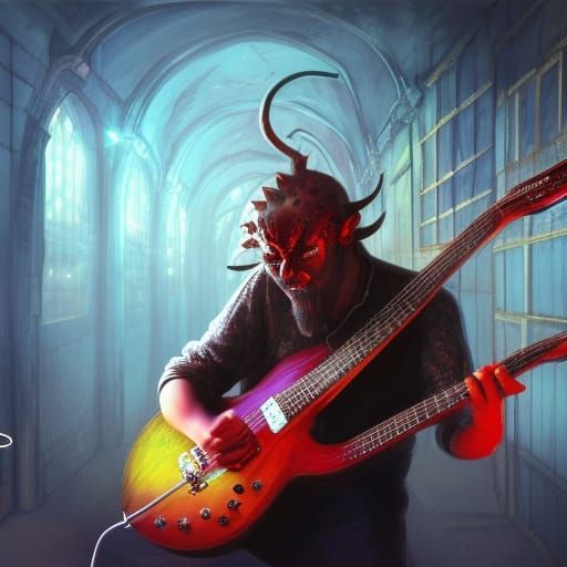 Hell Man - AI Generated Artwork - NightCafe Creator