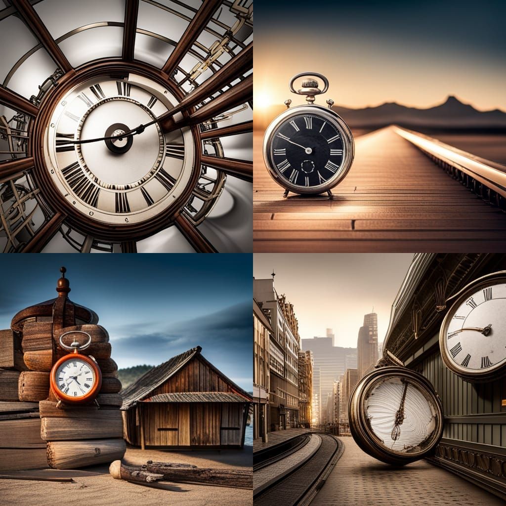 Clocks - AI Generated Artwork - NightCafe Creator