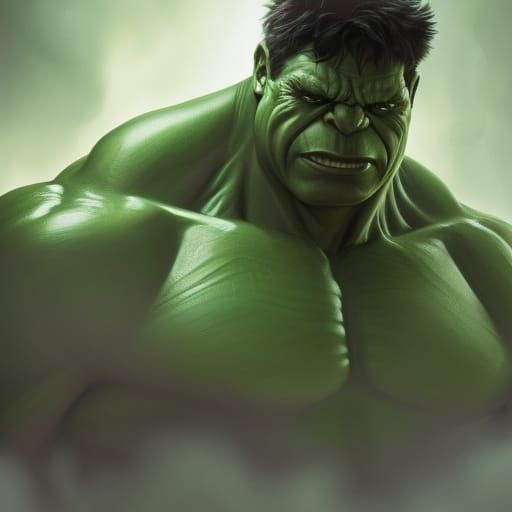 the hulk portrait, 8k resolution concept art portrait by Greg Rutkowski ...