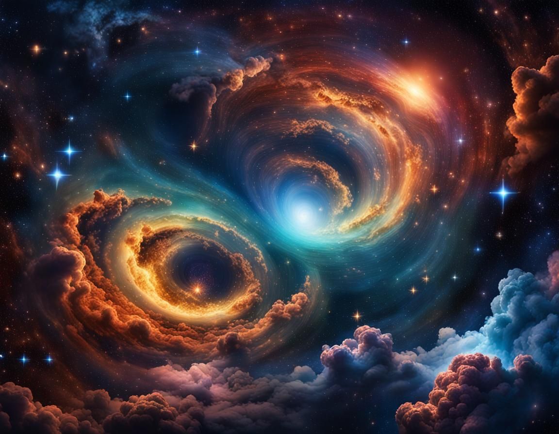 breathtaking wonder depths of the cosmos celestial - AI Generated ...