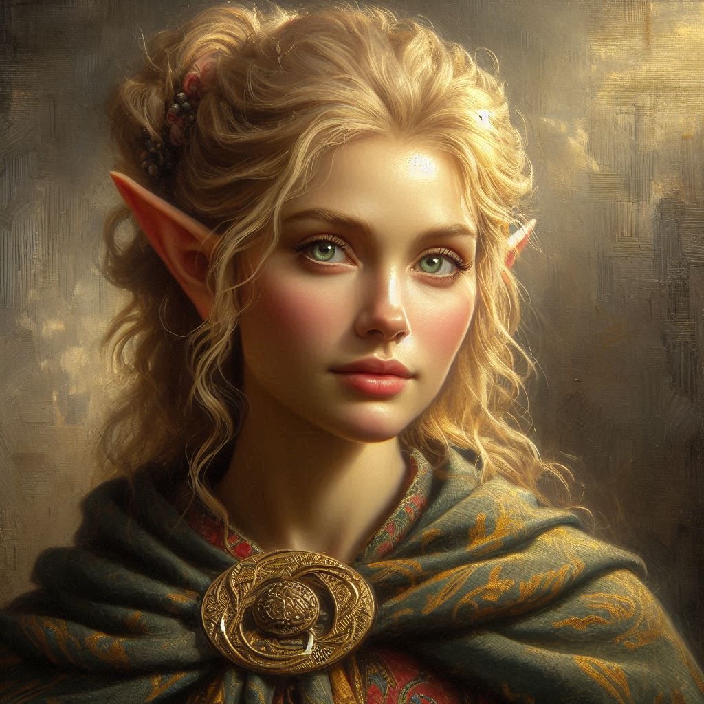 Elven beauty - AI Generated Artwork - NightCafe Creator