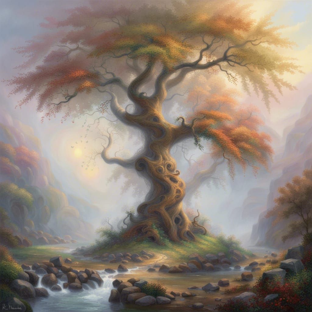 A Tree - AI Generated Artwork - NightCafe Creator
