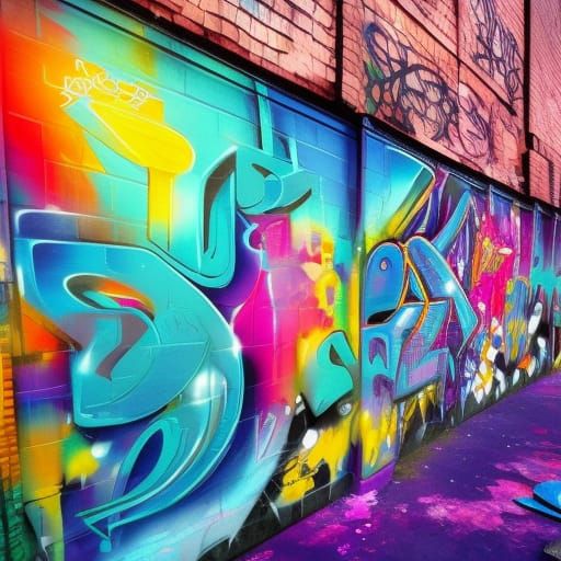 street graffiti - AI Generated Artwork - NightCafe Creator