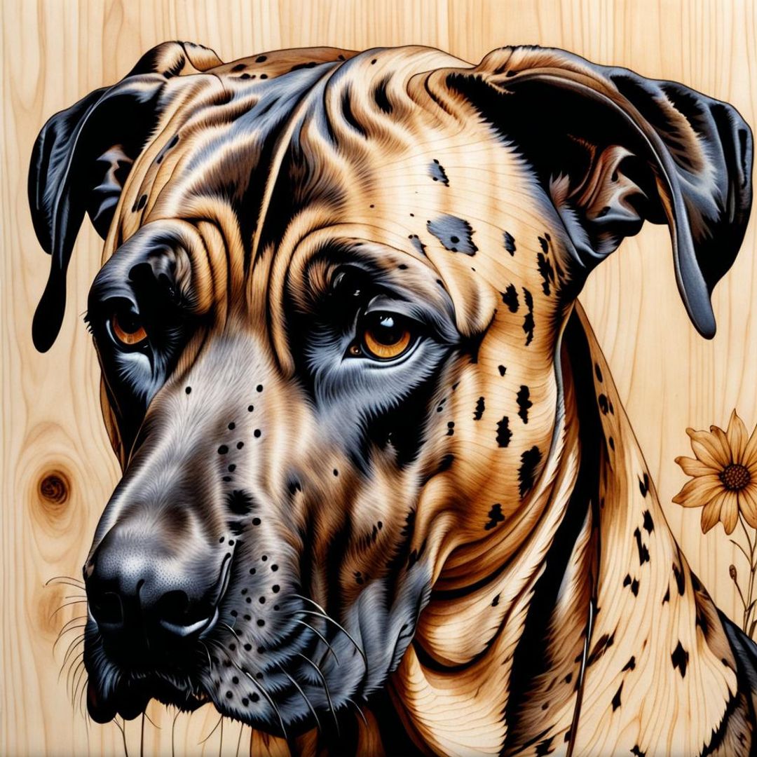 Real Cartoon Pyrography I - AI Generated Artwork - NightCafe Creator