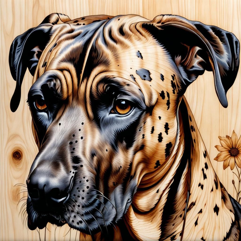 Real Cartoon Pyrography I - AI Generated Artwork - NightCafe Creator