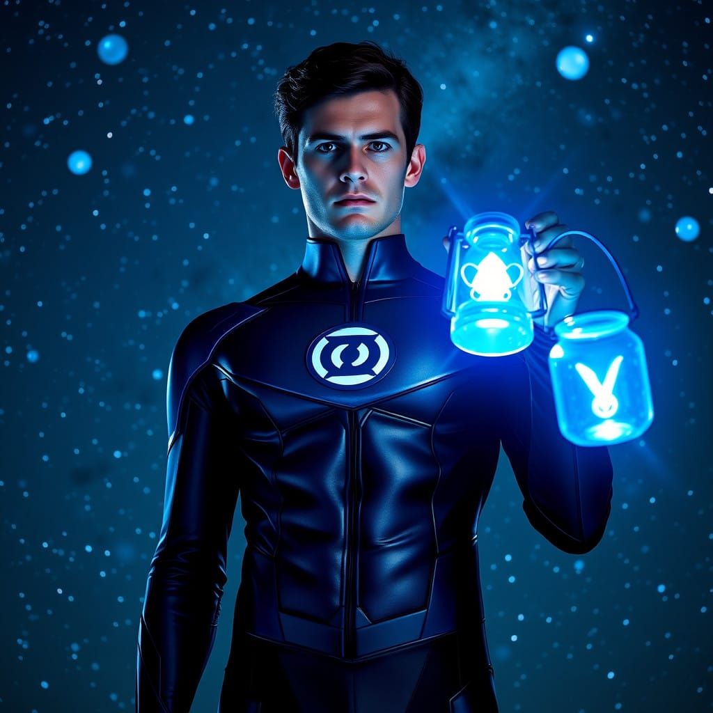 Kyle Rayner Blue Lantern. - Blue Lantern Kyle Rayner in Epic...