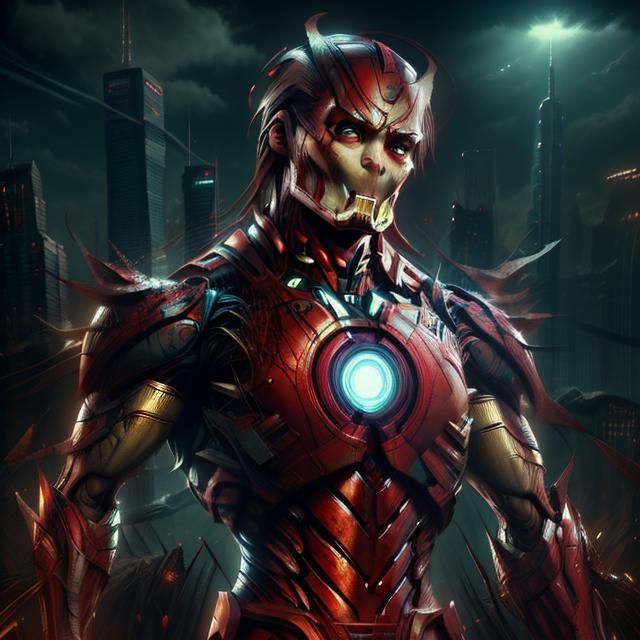 Iron Predator - AI Generated Artwork - NightCafe Creator