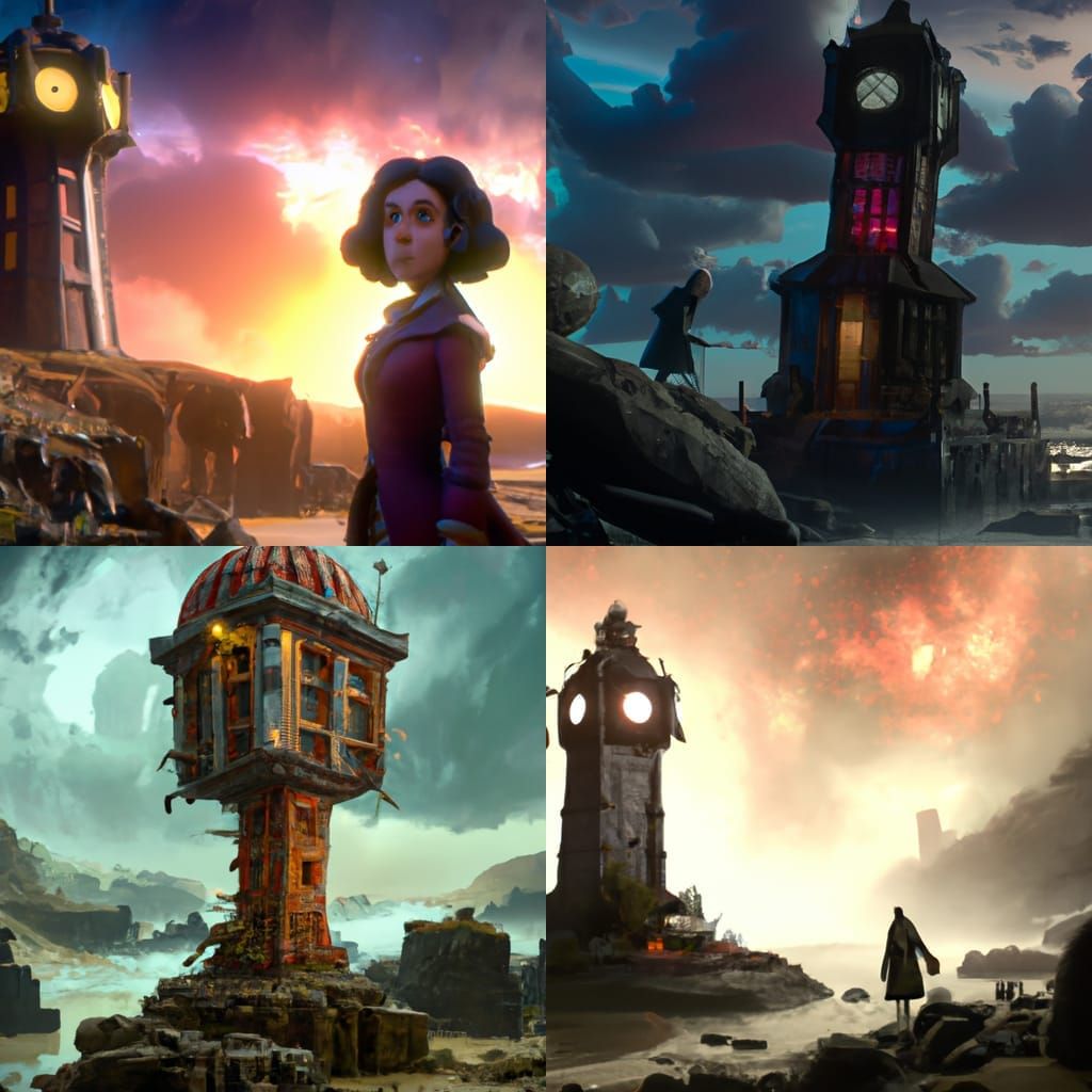 #drwho #doctorwho The 4th Doctor , Leela the Lighthouse of Horror of ...