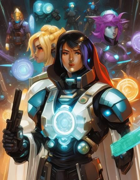 Group of Rag-Tag Heroes - AI Generated Artwork - NightCafe Creator