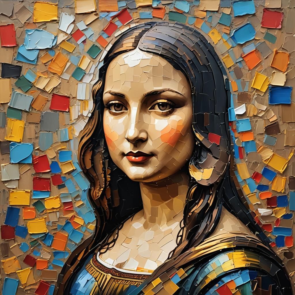 Mona Lisa recreation - AI Generated Artwork - NightCafe Creator