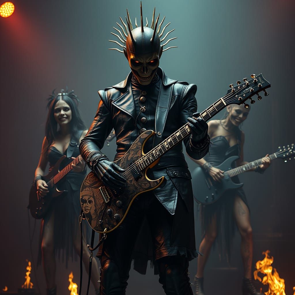 An ultra-realistic, cinematic shot of "Pinhead", f... - AI Art