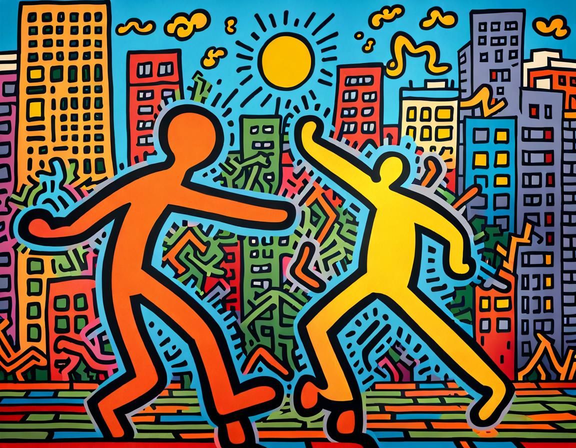 Getting Down - AI Generated Artwork - NightCafe Creator