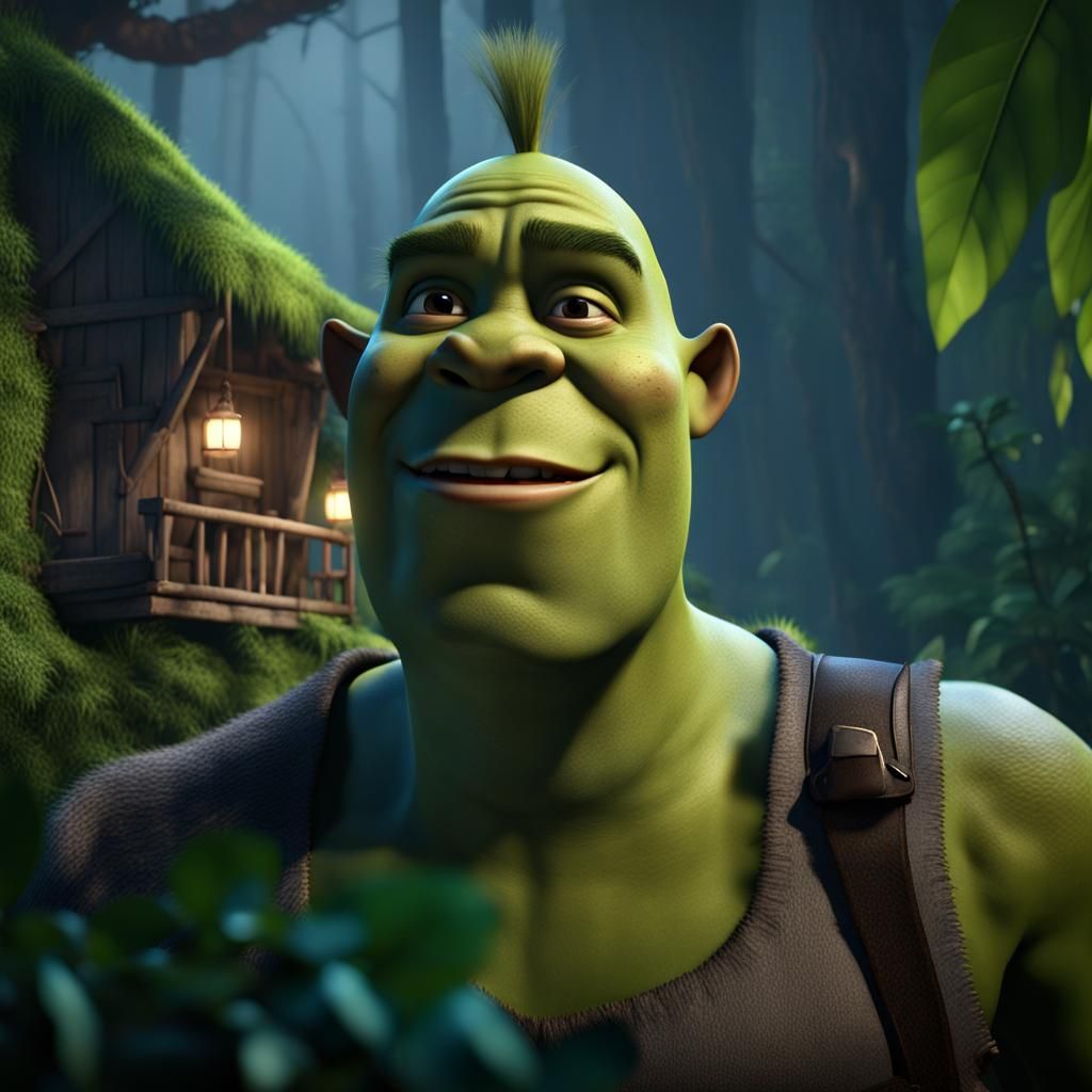 shrek - AI Generated Artwork - NightCafe Creator