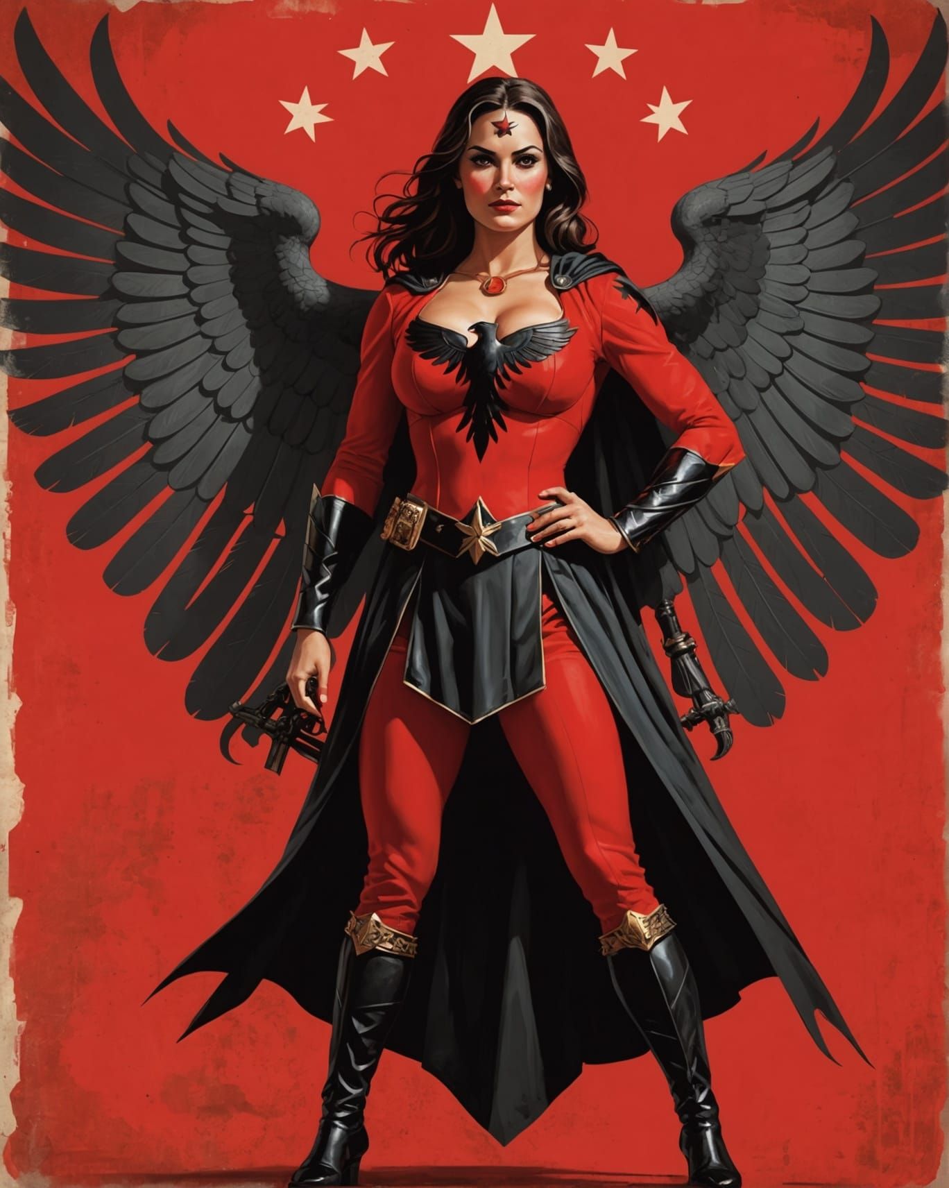 Heroic Poster - AI Generated Artwork - NightCafe Creator